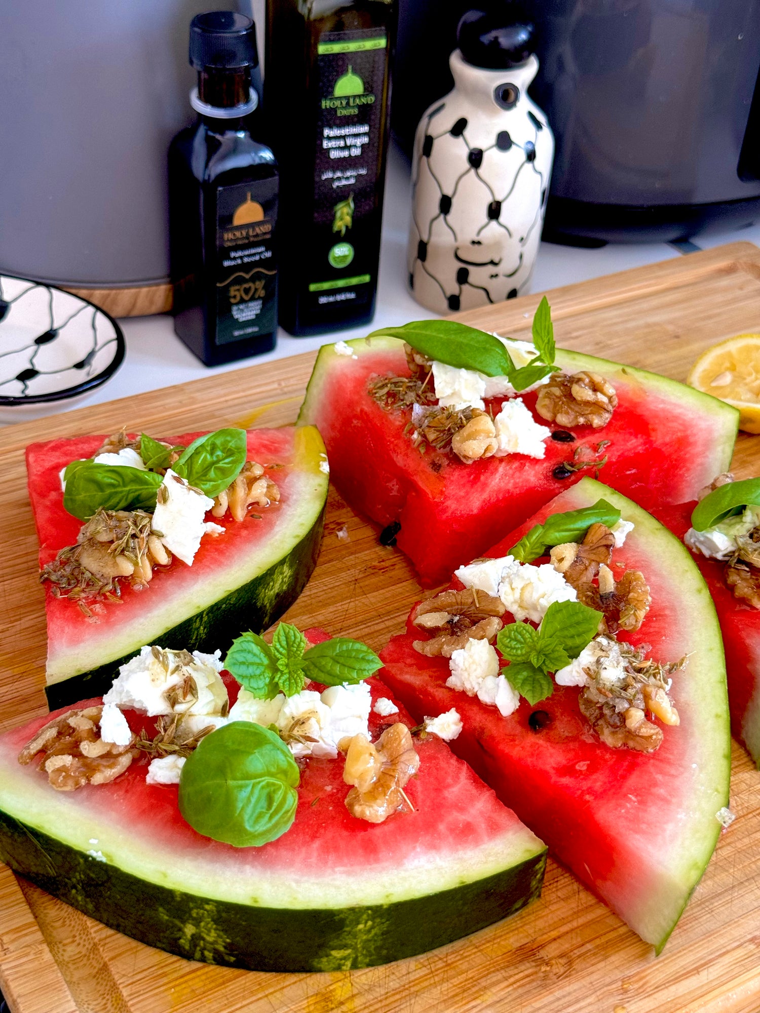 Watermelon salad - Holy Land Dates