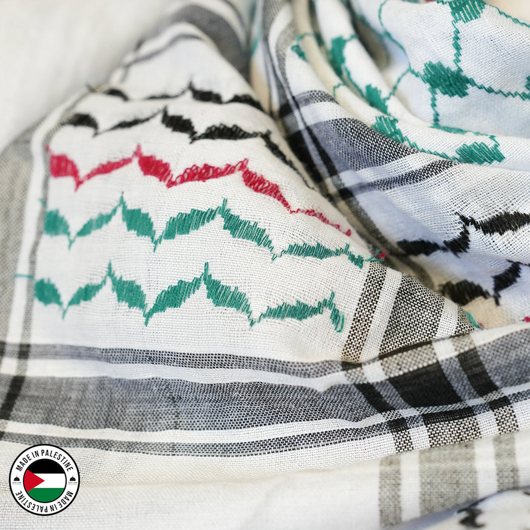 Hirbawi Kufiya – Home of the Authentic Palestinian Keffiyeh - Holy Land ...