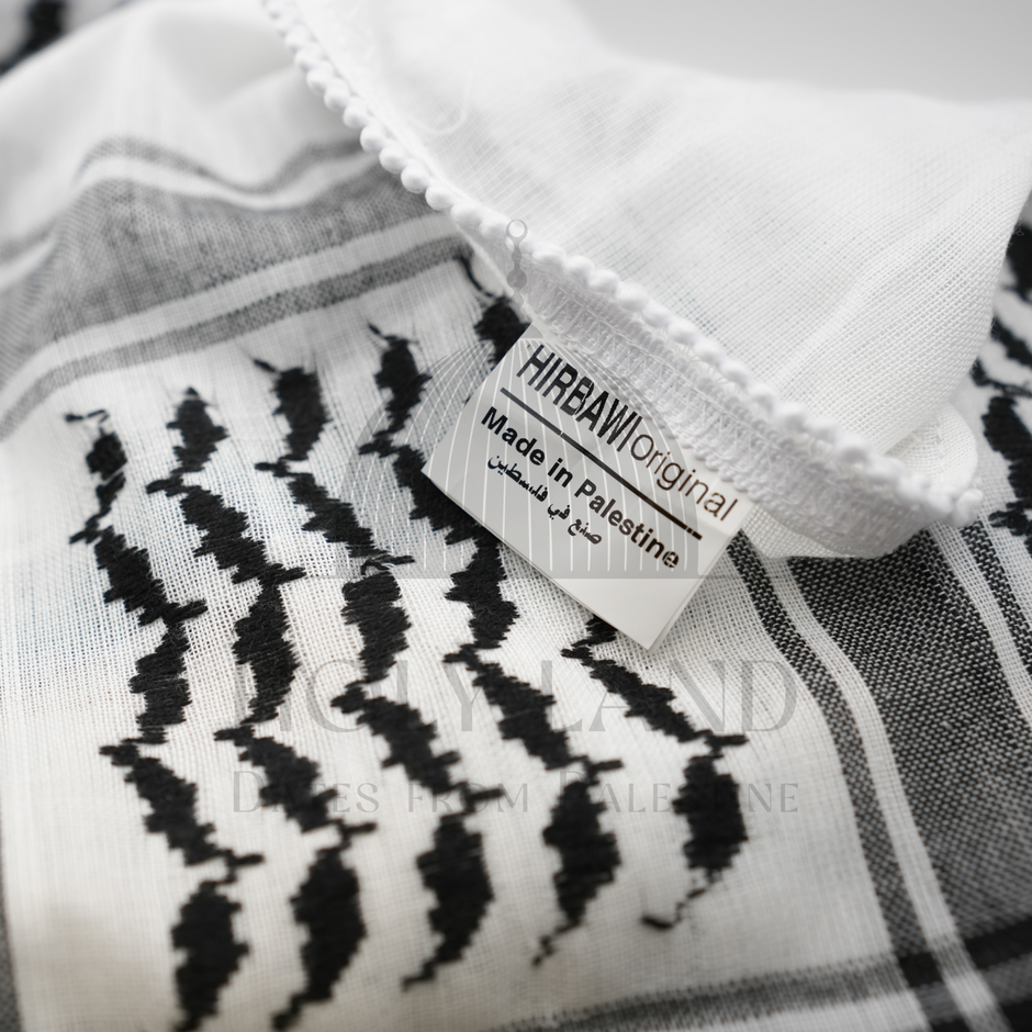 Hirbawi Kufiya – Home of the Authentic Palestinian Keffiyeh - Holy Land ...